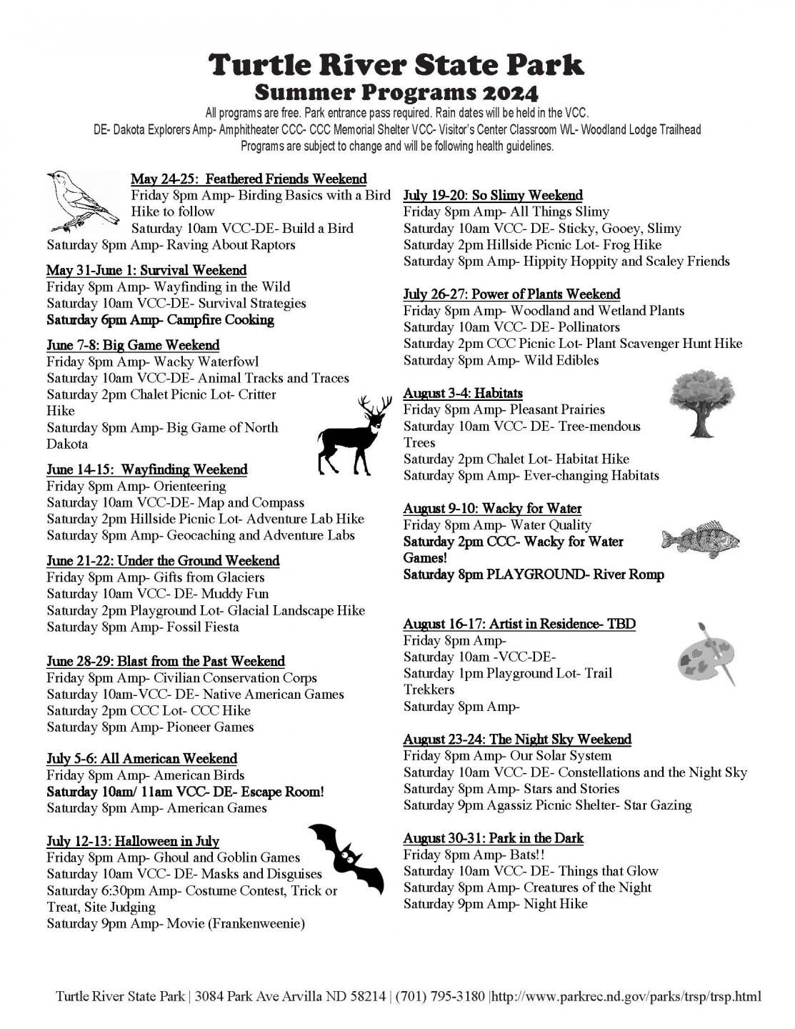 Turtle River State Park | North Dakota Parks and Recreation